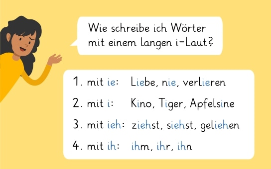 Wörter mit ih – Definition & Zusammenfassung | Easy Schule
