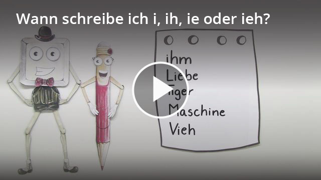 Wörter mit ih – Definition & Zusammenfassung | Easy Schule