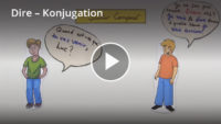 Dire konjugieren – Definition & Zusammenfassung | Easy Schule