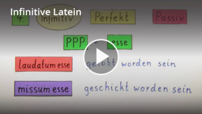 Infinitive Latein – Definition & Zusammenfassung | Easy Schule