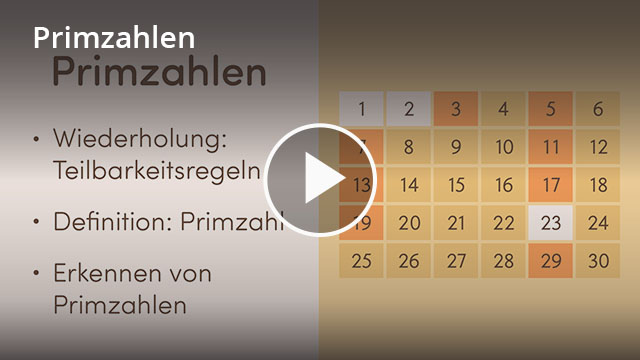 Primzahlen – Definition & Zusammenfassung | Easy Schule