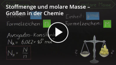 Molare Masse – Definition & Zusammenfassung | Easy Schule