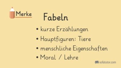 Fabeln – Definition & Zusammenfassung | Easy Schule