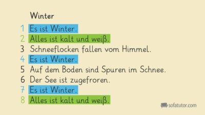 Rondell Gedicht – Definition & Zusammenfassung | Easy Schule